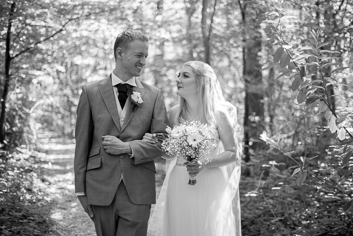 Mark & Jade's Intimate woodland wedding