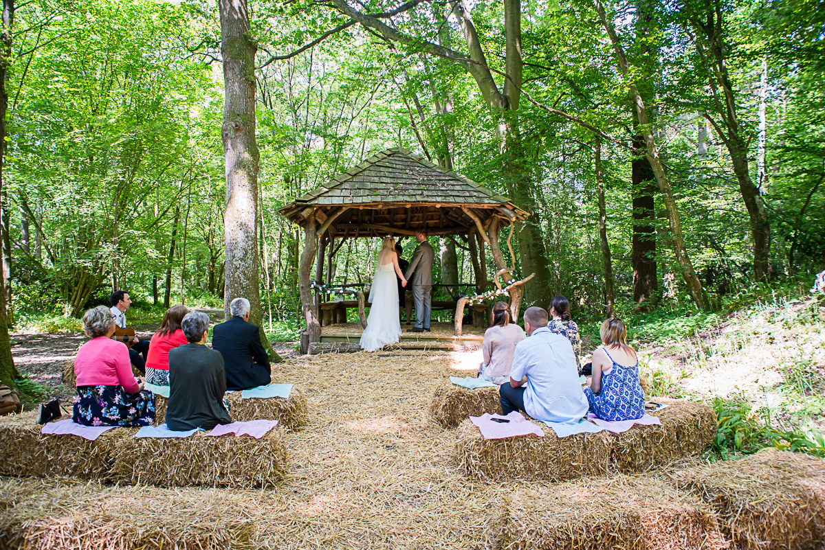 Mark & Jade's Intimate woodland wedding